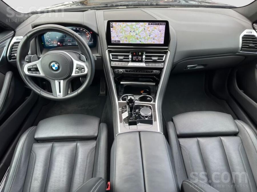 Black BMW 850 2023 in Riga, with an engine capacity of 4.40 L and mileage of 41 thousand km for 75990 €, photo 8 on AUTOMOTO.COM.LV