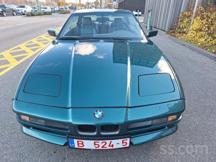 Zaļš BMW 850 1993 Rīga, ar dzinēja tilpumu 5.00 L un nobraukumu 84 tūkst. km par 29900 €, foto 3 vietnē AUTOMOTO.COM.LV