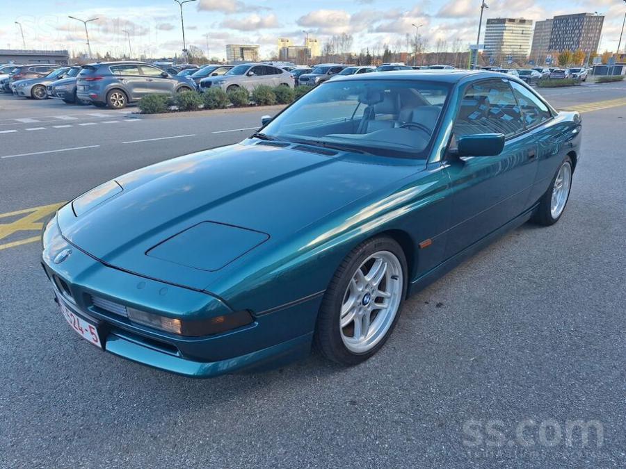 Zaļš BMW 850 1993 Rīga, ar dzinēja tilpumu 5.00 L un nobraukumu 84 tūkst. km par 29900 €, foto 4 vietnē AUTOMOTO.COM.LV