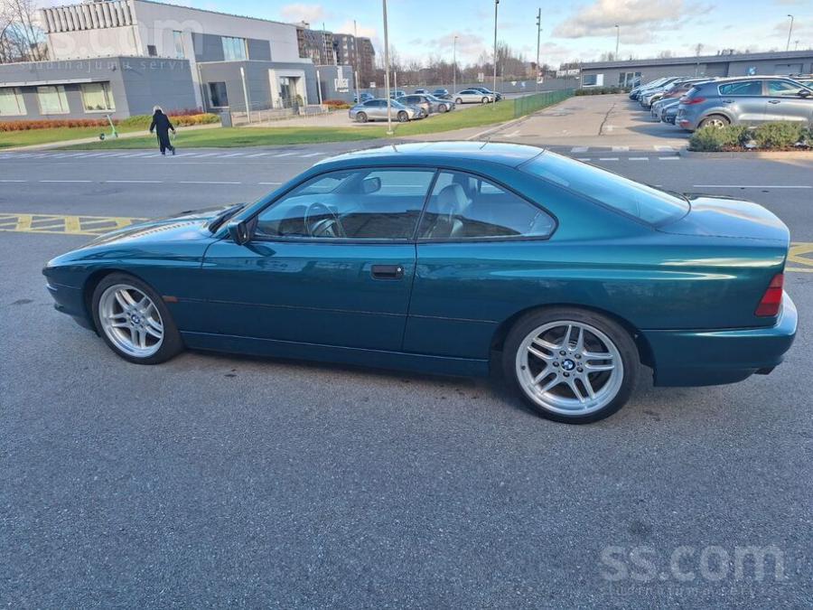 Zaļš BMW 850 1993 Rīga, ar dzinēja tilpumu 5.00 L un nobraukumu 84 tūkst. km par 29900 €, foto 5 vietnē AUTOMOTO.COM.LV