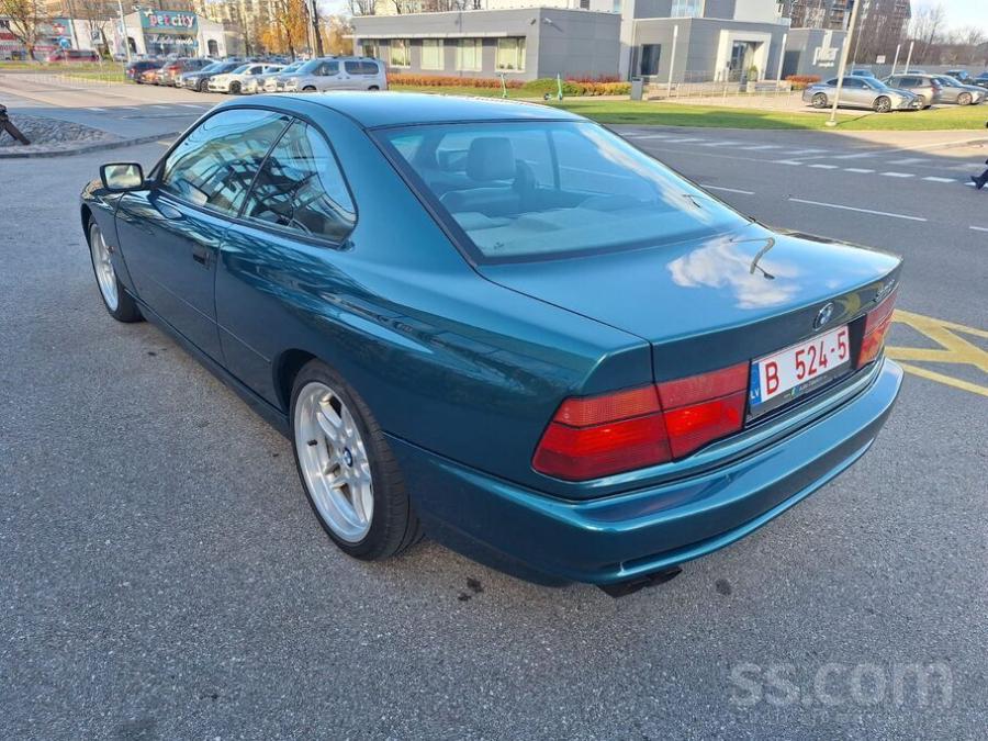 Zaļš BMW 850 1993 Rīga, ar dzinēja tilpumu 5.00 L un nobraukumu 84 tūkst. km par 29900 €, foto 6 vietnē AUTOMOTO.COM.LV