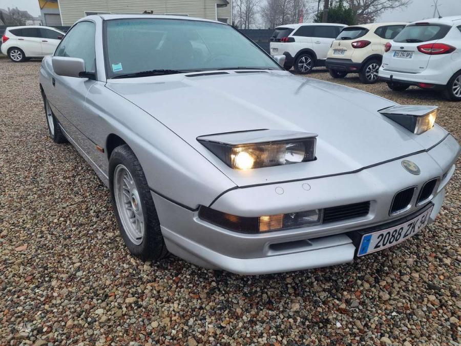 Grey BMW 850 1990 in Taurage, with an engine capacity of 5.00 L and mileage of 206 thousand km for 12900 €, photo 9 on AUTOMOTO.COM.LV