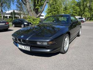 Grey BMW 850 1990 in Vilnius, with an engine capacity of 4.99 L and mileage of 135 thousand km for 27100 €, photo 3 on AUTOMOTO.COM.LV