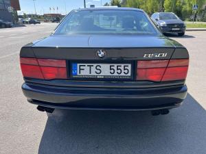 Grey BMW 850 1990 in Vilnius, with an engine capacity of 4.99 L and mileage of 135 thousand km for 27100 €, photo 10 on AUTOMOTO.COM.LV