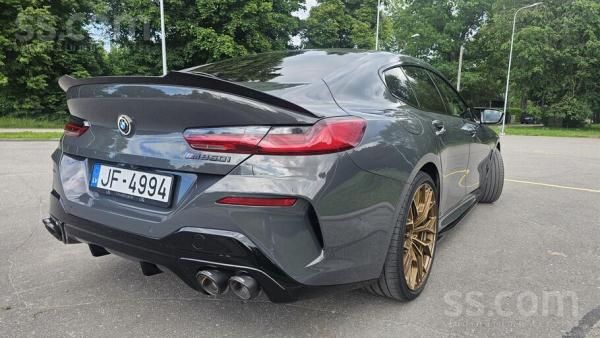 Grey BMW 850 2022 in Riga, with an engine capacity of 4.40 L and mileage of 63 thousand km for 74650 €, photo 1 on AUTOMOTO.COM.LV