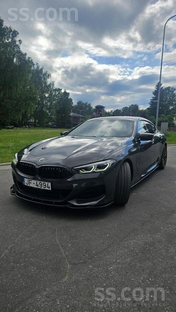 Grey BMW 850 2022 in Riga, with an engine capacity of 4.40 L and mileage of 63 thousand km for 74650 €, photo 2 on AUTOMOTO.COM.LV