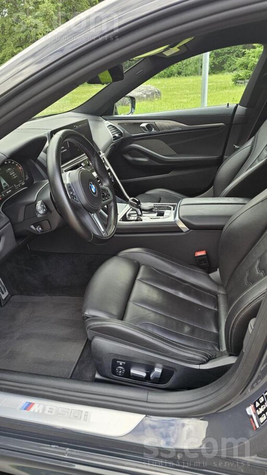 Pelēks BMW 850 2022 Rīga, ar dzinēja tilpumu 4.40 L un nobraukumu 63 tūkst. km par 74650 €, foto 13 vietnē AUTOMOTO.COM.LV