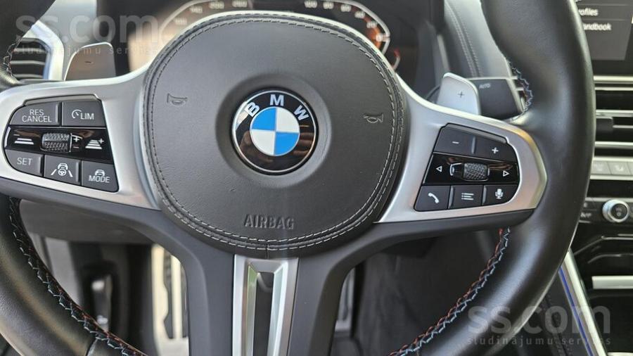 Pelēks BMW 850 2022 Rīga, ar dzinēja tilpumu 4.40 L un nobraukumu 63 tūkst. km par 74650 €, foto 21 vietnē AUTOMOTO.COM.LV