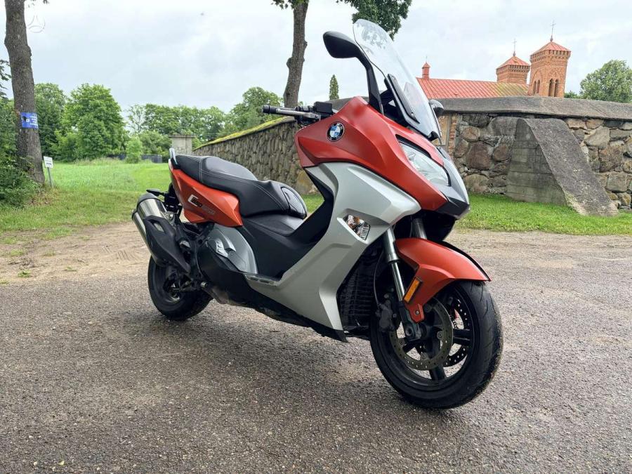 Oranžs BMW C 600 2017 Viļņa, ar dzinēja tilpumu 0.65 L un nobraukumu 42 tūkst. km par 3750 €, foto 3 vietnē AUTOMOTO.COM.LV