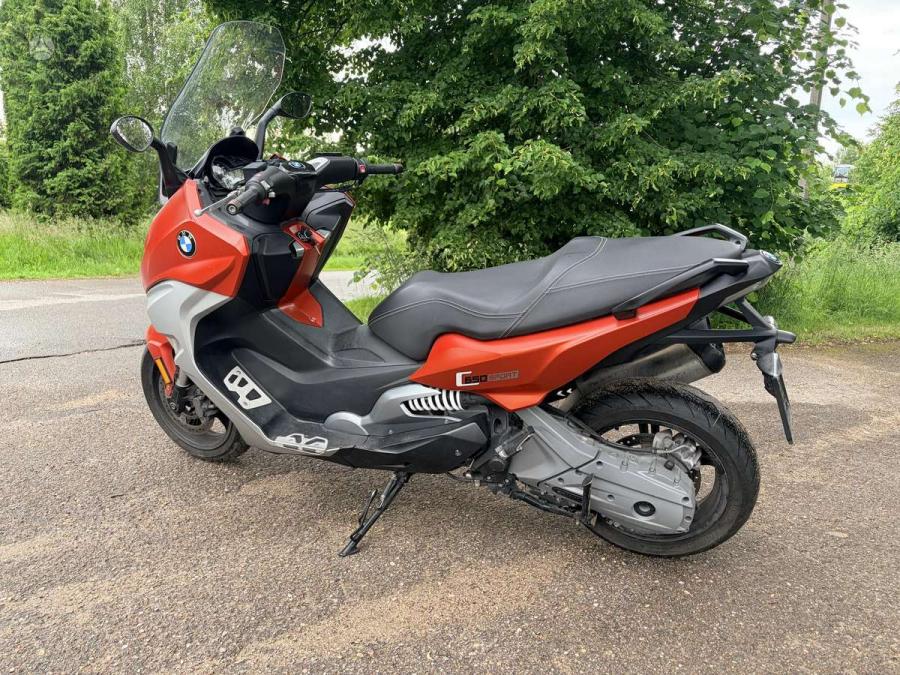 Oranžs BMW C 600 2017 Viļņa, ar dzinēja tilpumu 0.65 L un nobraukumu 42 tūkst. km par 3750 €, foto 6 vietnē AUTOMOTO.COM.LV