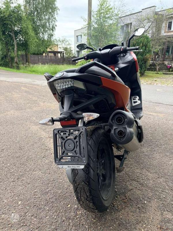 Orange BMW C 600 2017 in Vilnius, with an engine capacity of 0.65 L and mileage of 42 thousand km for 3750 €, photo 6 on AUTOMOTO.COM.LV