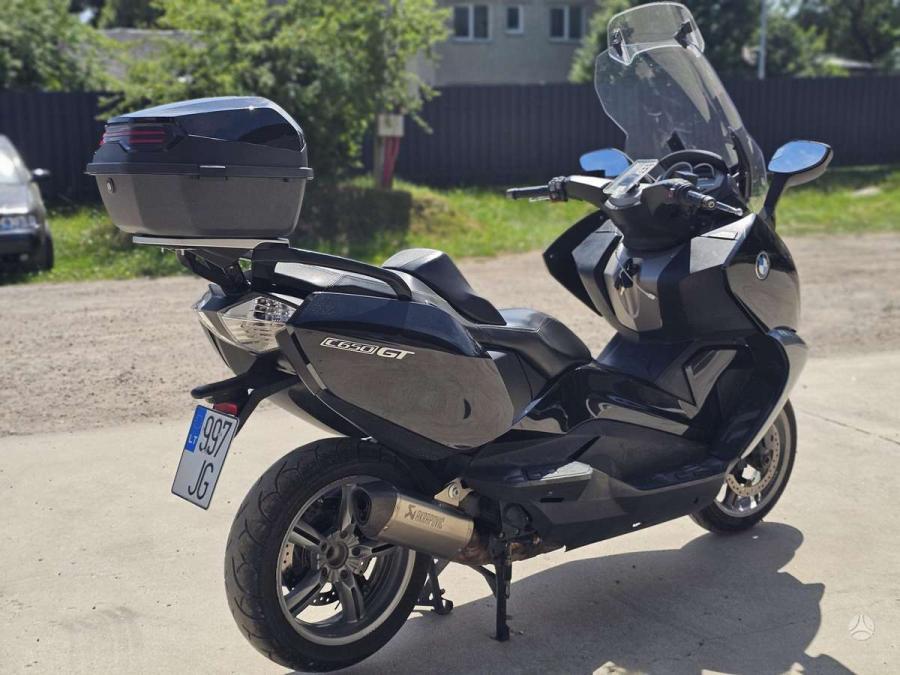 Melns BMW C 650GT 2013 Viļņa, ar dzinēja tilpumu 0.65 L un nobraukumu 34 tūkst. km par 3650 €, foto 6 vietnē AUTOMOTO.COM.LV