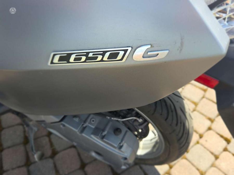 Grey BMW C 650GT 2014 in Panevezys, with an engine capacity of 0.65 L and mileage of 29 thousand km for 3070 €, photo 13 on AUTOMOTO.COM.LV