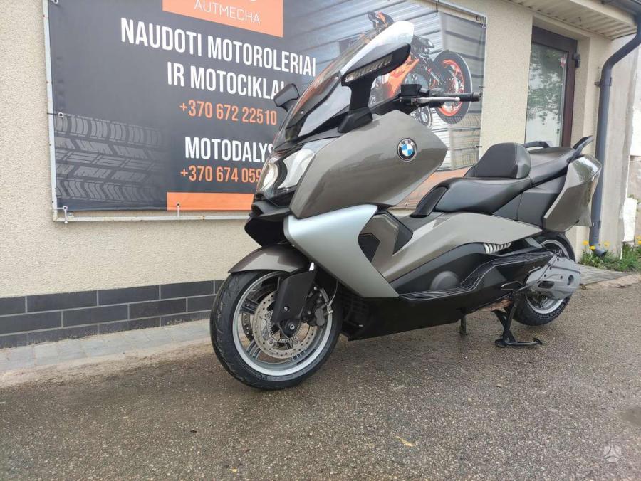 Pelēks BMW C 650GT 2015 Panevēža, ar dzinēja tilpumu 0.65 L un nobraukumu 21 tūkst. km par 4500 €, foto 3 vietnē AUTOMOTO.COM.LV