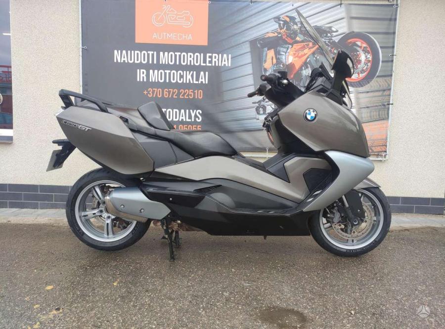 Pelēks BMW C 650GT 2015 Panevēža, ar dzinēja tilpumu 0.65 L un nobraukumu 21 tūkst. km par 4500 €, foto 4 vietnē AUTOMOTO.COM.LV