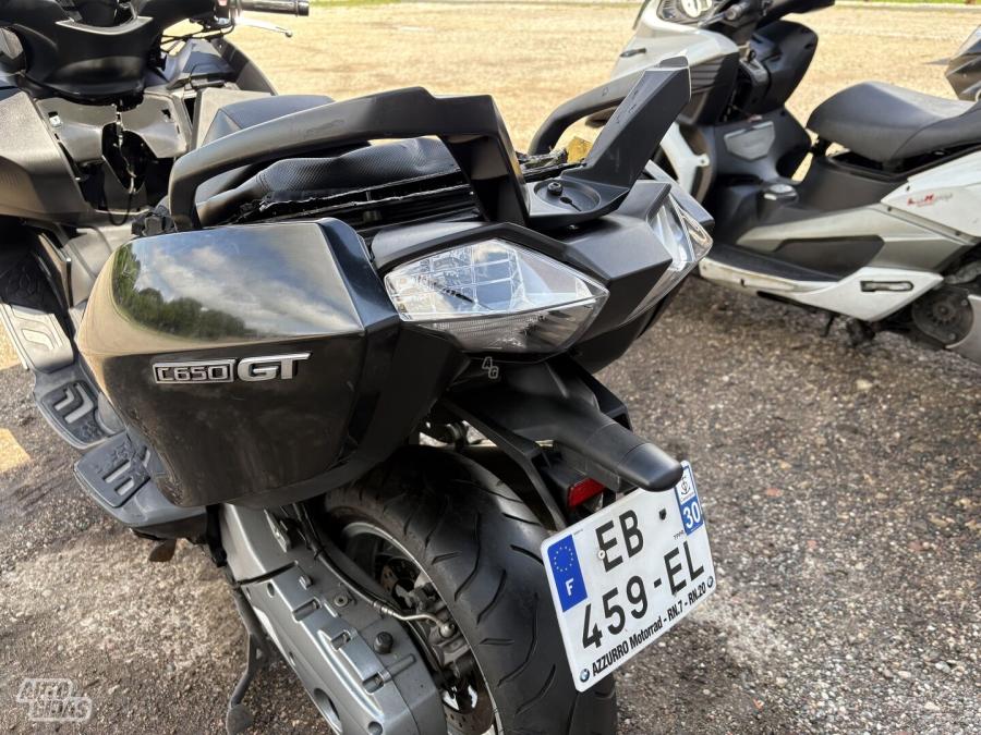 BMW C 650GT 2016 in Kelme, with an engine capacity of 0.65 L and mileage of 37 thousand km for 1430 €, photo 12 on AUTOMOTO.COM.LV
