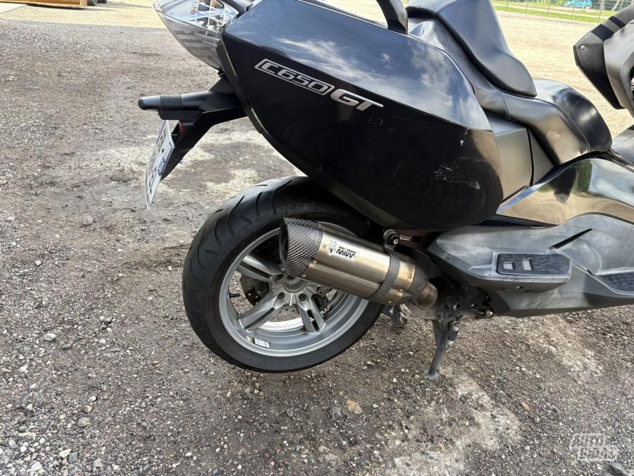 BMW C 650GT 2016 in Kelme, with an engine capacity of 0.65 L and mileage of 37 thousand km for 1430 €, photo 14 on AUTOMOTO.COM.LV