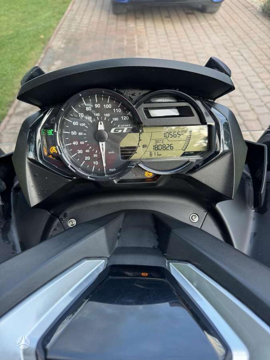 BMW C 650GT 2018 Palanga, ar dzinēja tilpumu 0.65 L un nobraukumu 17 tūkst. km par 4800 €, foto 7 vietnē AUTOMOTO.COM.LV