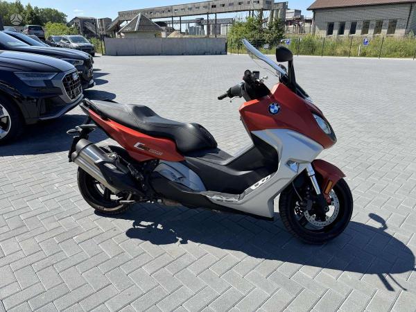 Orange BMW C 650GT 2016 in Telschi, with an engine capacity of 0.65 L and mileage of 26 thousand km for 4999 €, photo 7 on AUTOMOTO.COM.LV