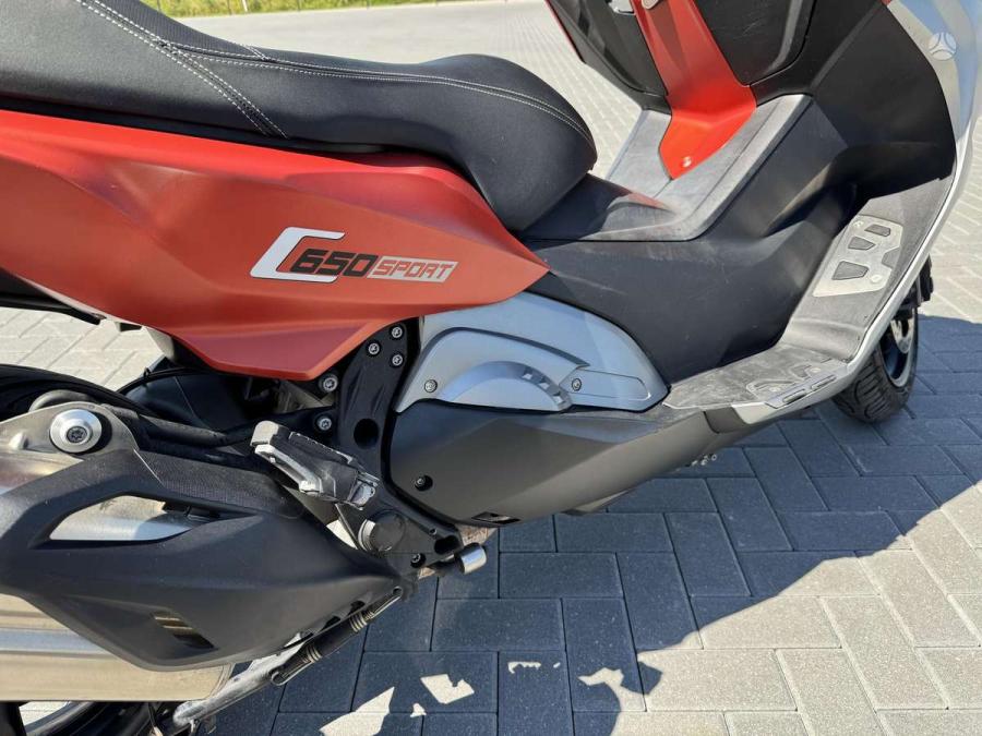Оранжевый БМВ C 650GT 2016 в Тельшяй, объемом двигателя 0.65 л и пробегом 26 тыс. км за 4999 €, фото 16 на AUTOMOTO.COM.LV