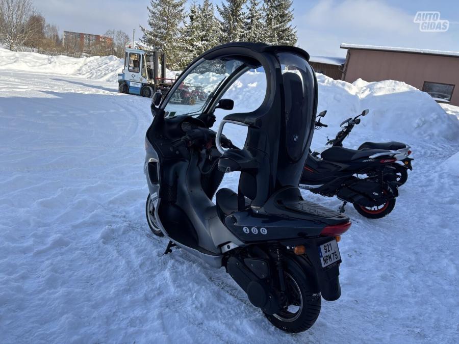 BMW C1 2004 Kelmė, ar dzinēja tilpumu 0.20 L un nobraukumu 46 tūkst. km par 565 €, foto 4 vietnē AUTOMOTO.COM.LV