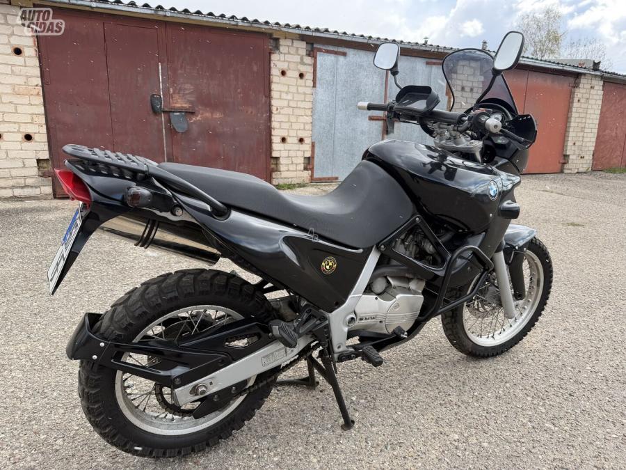 Черный БМВ F 650 1996 в Паневежис, объемом двигателя 0.65 л и пробегом 51 тыс. км за 2200 €, фото 6 на AUTOMOTO.COM.LV