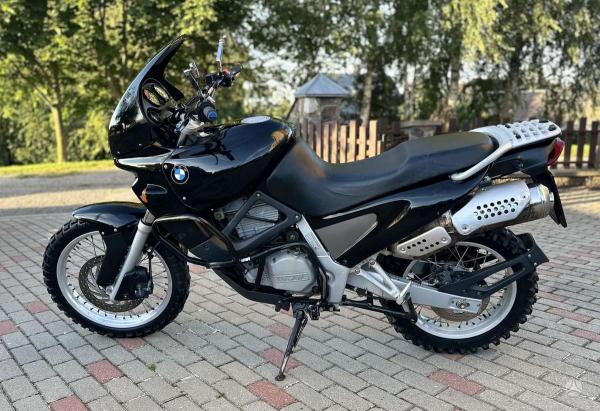 Black BMW F 650 1996 in Telschi, with an engine capacity of 0.65 L and mileage of 36 thousand km for 1600 €, photo 6 on AUTOMOTO.COM.LV