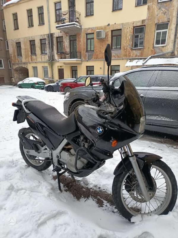 Melns BMW F 650 1998 Viļņa, ar dzinēja tilpumu 0.65 L un nobraukumu 35 tūkst. km par 1350 €, foto 4 vietnē AUTOMOTO.COM.LV
