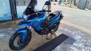 Blue BMW F 650 1994 in Plunge, with an engine capacity of 0.65 L and mileage of 60 thousand km for 1800 €, photo 4 on AUTOMOTO.COM.LV