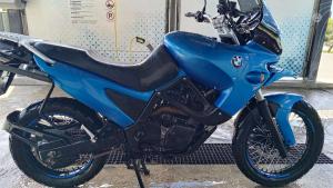 Blue BMW F 650 1994 in Plunge, with an engine capacity of 0.65 L and mileage of 60 thousand km for 1800 €, photo 6 on AUTOMOTO.COM.LV