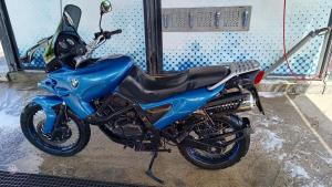 Blue BMW F 650 1994 in Plunge, with an engine capacity of 0.65 L and mileage of 60 thousand km for 1800 €, photo 7 on AUTOMOTO.COM.LV