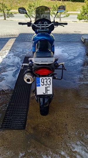 Blue BMW F 650 1994 in Plunge, with an engine capacity of 0.65 L and mileage of 60 thousand km for 1800 €, photo 8 on AUTOMOTO.COM.LV