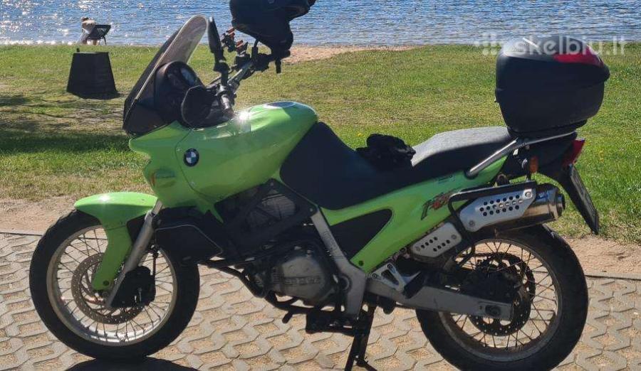 Zaļš BMW F 650 1995 Viļņa, ar dzinēja tilpumu 0.65 L un nobraukumu 37 tūkst. km par 1750 €, foto 1 vietnē AUTOMOTO.COM.LV