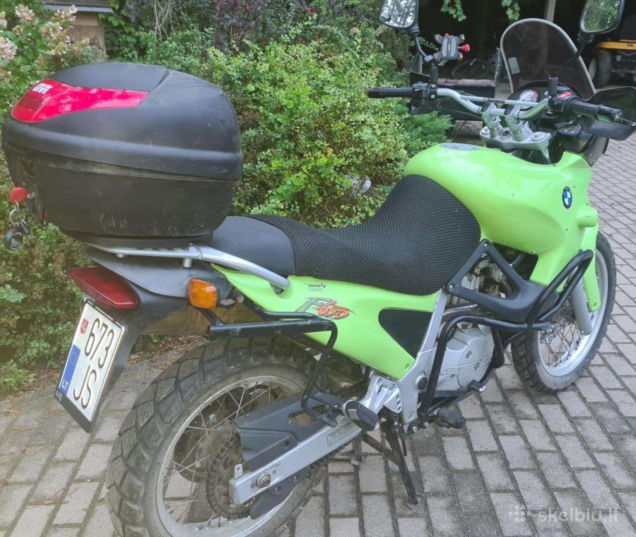 Zaļš BMW F 650 1995 Viļņa, ar dzinēja tilpumu 0.65 L un nobraukumu 37 tūkst. km par 1750 €, foto 4 vietnē AUTOMOTO.COM.LV