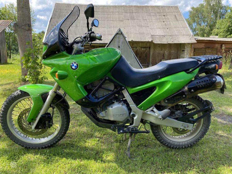 Zaļš BMW F 650 1996 Utena, ar dzinēja tilpumu 0.65 L un nobraukumu 47 tūkst. km par 1550 €, foto 1 vietnē AUTOMOTO.COM.LV