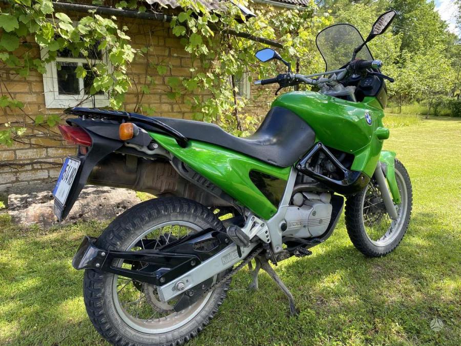 Zaļš BMW F 650 1996 Utena, ar dzinēja tilpumu 0.65 L un nobraukumu 47 tūkst. km par 1550 €, foto 6 vietnē AUTOMOTO.COM.LV