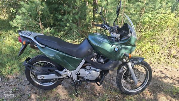 Green BMW F 650 2001 in Vilnius, with an engine capacity of 0.65 L and mileage of 0 thousand km for 1190 €, photo 1 on AUTOMOTO.COM.LV