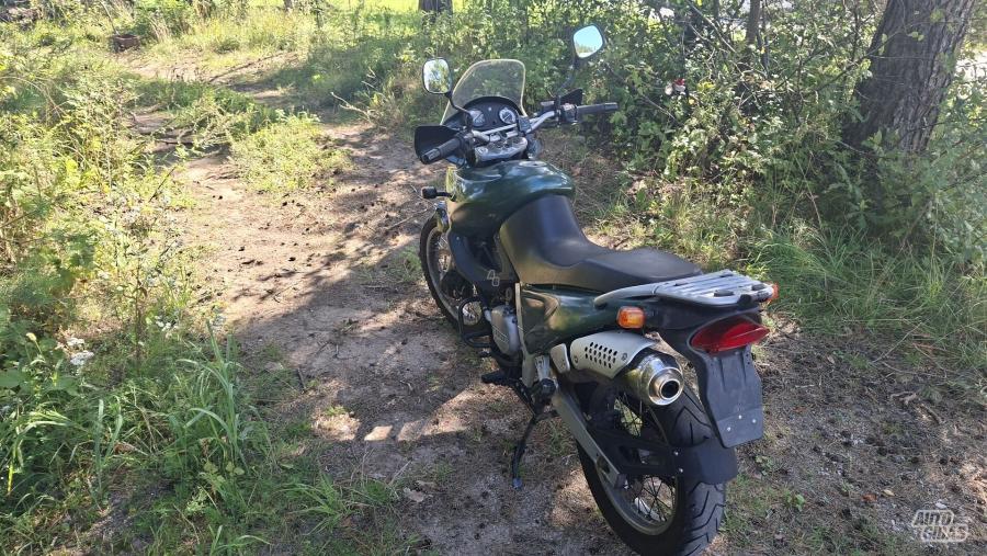 Green BMW F 650 2001 in Vilnius, with an engine capacity of 0.65 L and mileage of 0 thousand km for 1190 €, photo 5 on AUTOMOTO.COM.LV