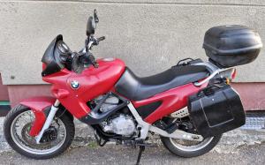 Red BMW F 650 1996 in Kaunas, with an engine capacity of 0.65 L and mileage of 27 thousand km for 1450 €, photo 8 on AUTOMOTO.COM.LV