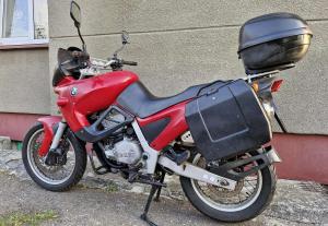 Red BMW F 650 1996 in Kaunas, with an engine capacity of 0.65 L and mileage of 27 thousand km for 1450 €, photo 10 on AUTOMOTO.COM.LV
