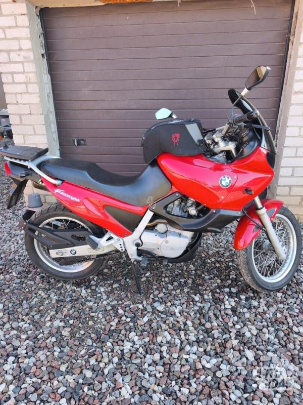 Red BMW F 650 1997 in Sakiai, with an engine capacity of 0.65 L and mileage of 35 thousand km for 1750 €, photo 1 on AUTOMOTO.COM.LV