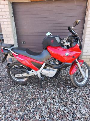 Красный БМВ F 650 1997 в Шакяй, объемом двигателя 0.65 л и пробегом 35 тыс. км за 1750 €, фото  на AUTOMOTO.COM.LV