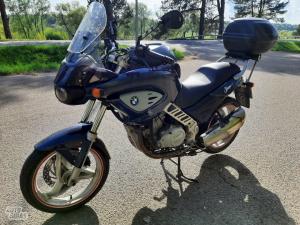Blue BMW F 650CS 2004 in Kaunas, with an engine capacity of 0.65 L and mileage of 39 thousand km for 1449 €, photo 4 on AUTOMOTO.COM.LV