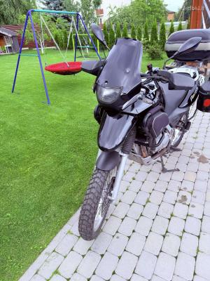Black BMW F 650GS 2003 in Vilnius, with an engine capacity of 0.65 L and mileage of 54 thousand km for 2400 €, photo 4 on AUTOMOTO.COM.LV