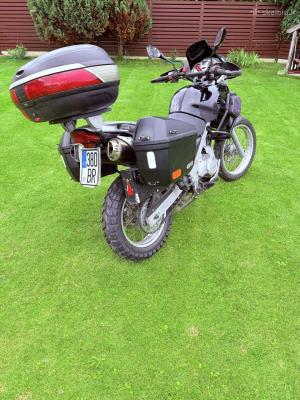 Black BMW F 650GS 2003 in Vilnius, with an engine capacity of 0.65 L and mileage of 54 thousand km for 2400 €, photo 9 on AUTOMOTO.COM.LV