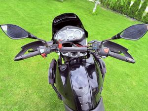 Black BMW F 650GS 2003 in Vilnius, with an engine capacity of 0.65 L and mileage of 54 thousand km for 2400 €, photo 13 on AUTOMOTO.COM.LV