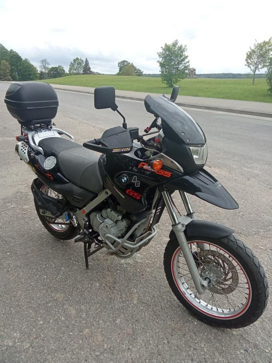 Melns BMW F 650GS 2004 Telšiai, ar dzinēja tilpumu 0.65 L un nobraukumu 76 tūkst. km par 2300 €, foto 1 vietnē AUTOMOTO.COM.LV