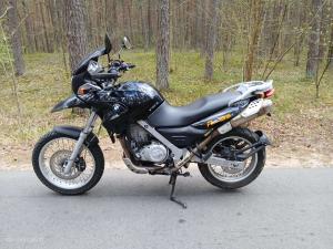 Black BMW F 650GS 2004 in Vilnius, with an engine capacity of 0.65 L and mileage of 94 thousand km for 1750 €, photo  on AUTOMOTO.COM.LV