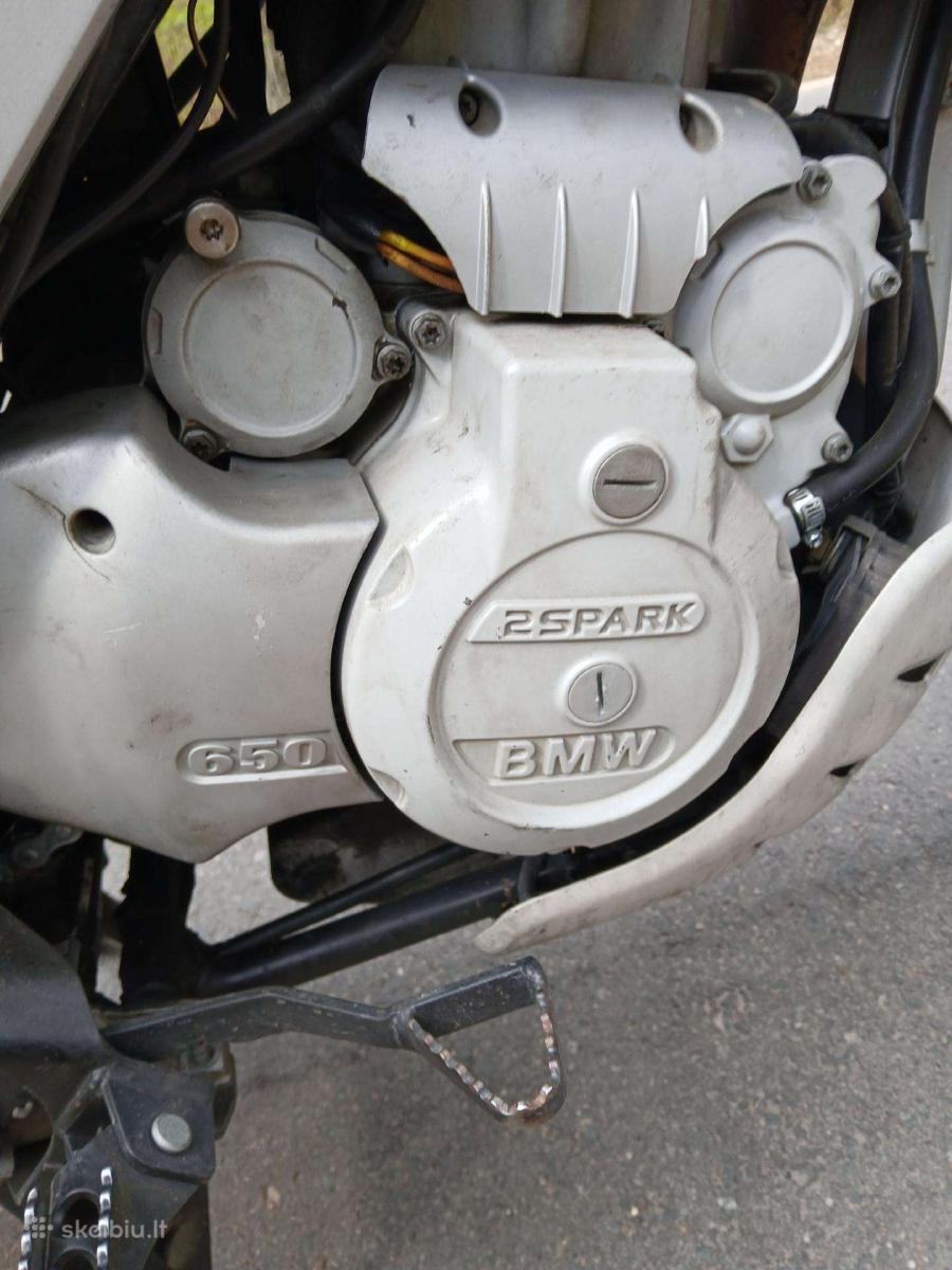 Black BMW F 650GS 2004 in Vilnius, with an engine capacity of 0.65 L and mileage of 94 thousand km for 1750 €, photo 14 on AUTOMOTO.COM.LV