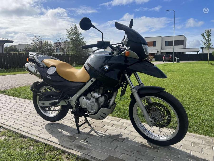 Black BMW F 650GS 2005 in Klaipeda, with an engine capacity of 0.65 L and mileage of 34 thousand km for 1950 €, photo 1 on AUTOMOTO.COM.LV